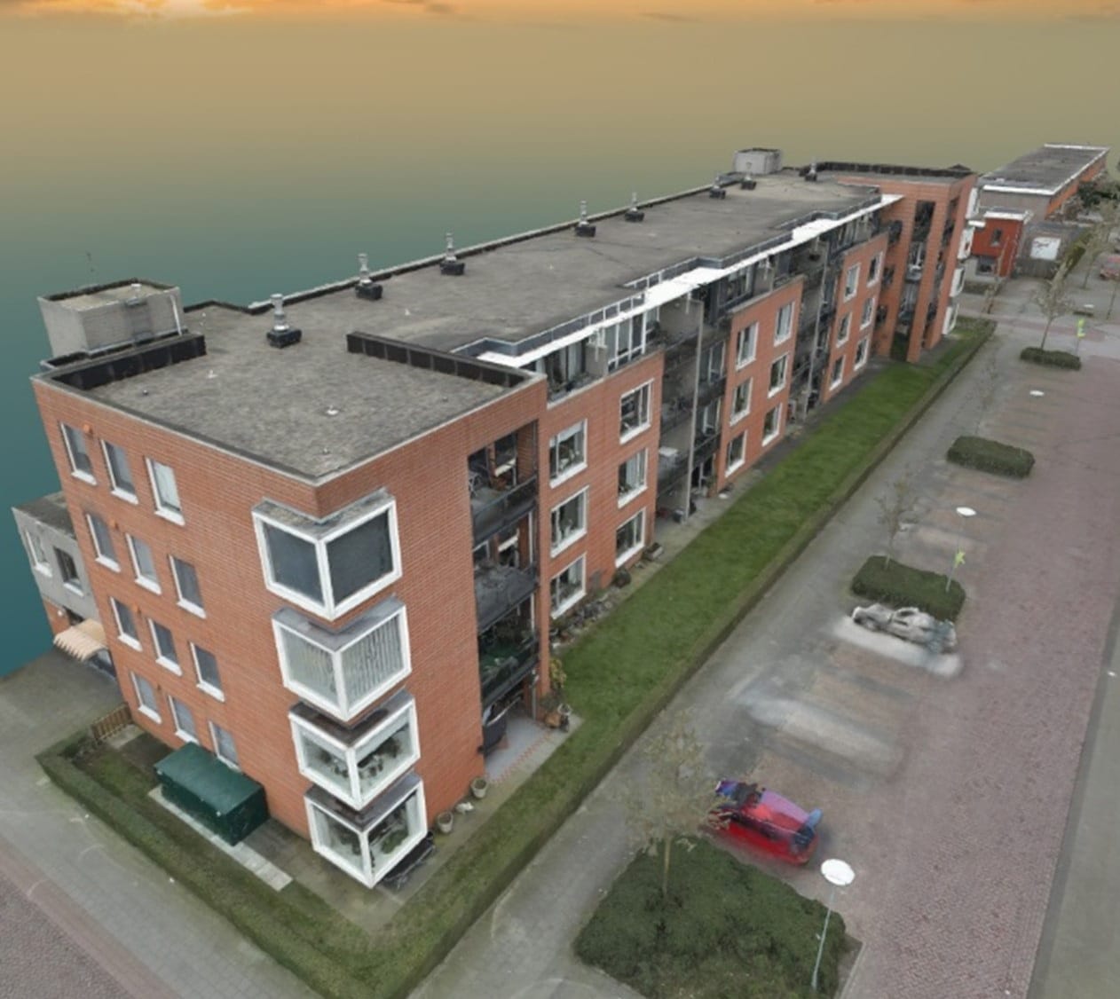 3D visualisatie woonwijk Barneveld | Drone Mapping || GeoZICHT